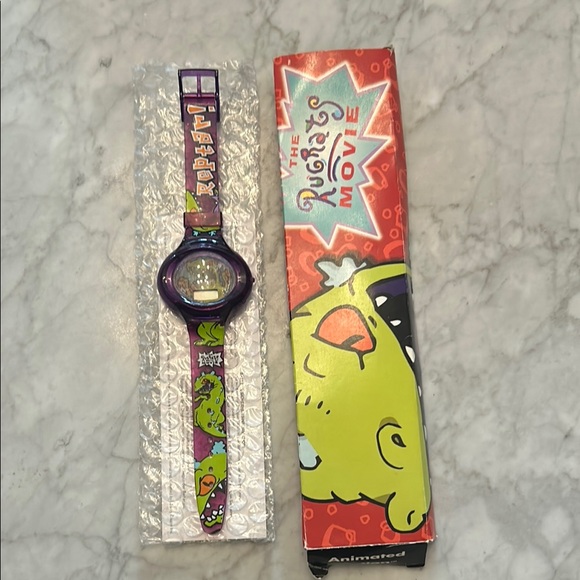 Nickelodeon | Accessories | Rugrats Movie Reptar Watch | Poshmark
